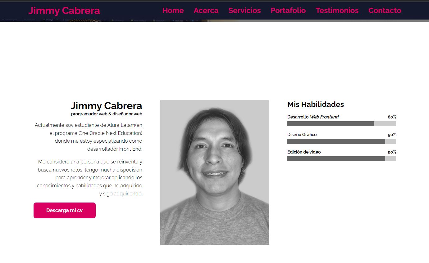 cv Jimmy Cabrera